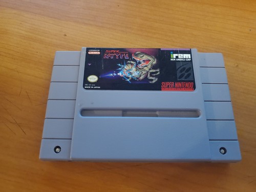 Super R-Type (SNES, 1991) Authentic Cleaned Tested | eBay
