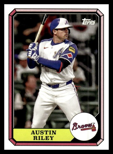 2025 Topps Archives Boardwalk Baseball Austin Riley Braves | eBay