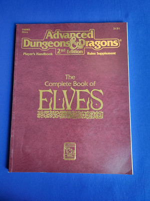 The Complete Book of Elves - AD&D 2131 | eBay