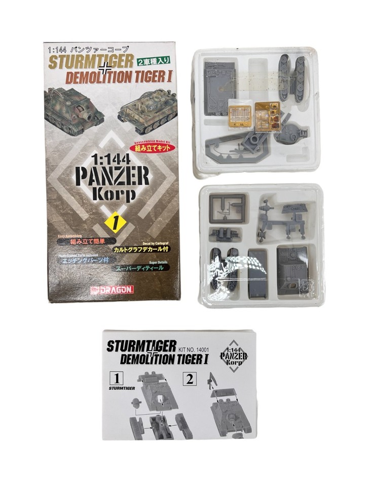 Lot Of 10 Vintage WW2 Plastic Model tank figures artillery mixed kits ...