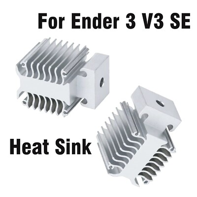 Heat Sink All-Metal Radiator for Creality Ender 3 V3 Se/KE Extuder ...