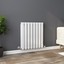Vertical Horizontal Rectangle Flat Panel Heating Radiators White Matt ...