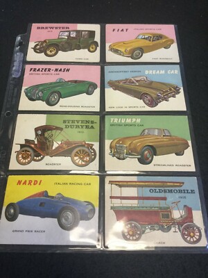 (28) 1961 Topps Sports Cars Card LOT Vintage See Pics for Condition | eBay
