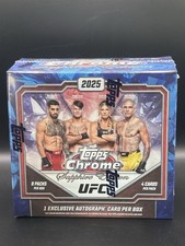 2025 Topps Chrome UFC Checklist, Set Info, Buy Boxes, Guide