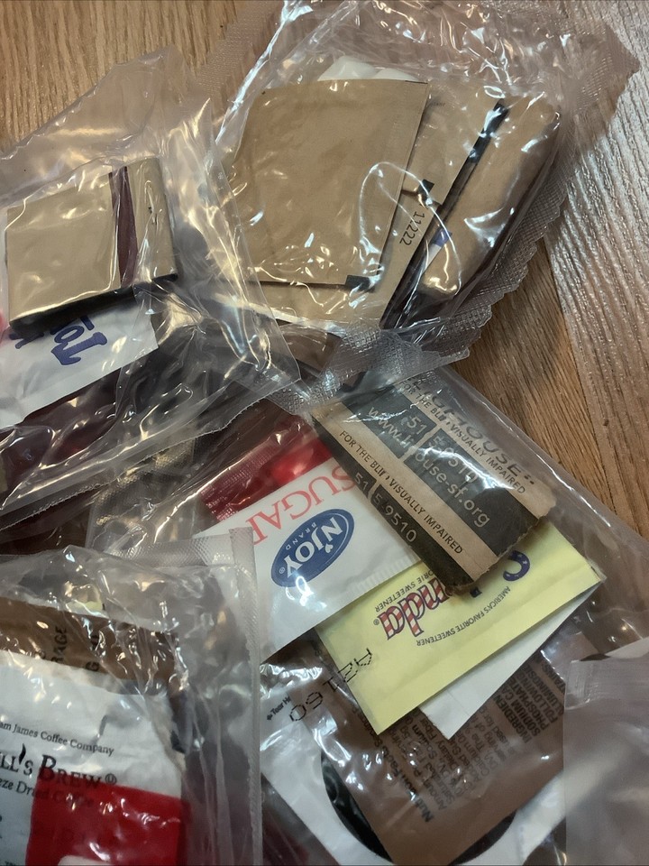 30 Pack US MRE Accessory Packs Assorted Miscellaneous | eBay