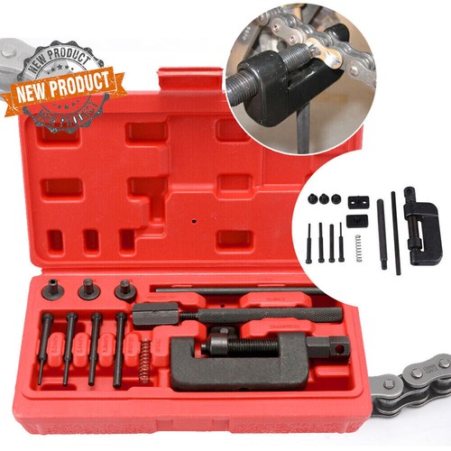 Universal Motorcycle Bike Chain Splitter Cutter Riveting Breaker Repair ...