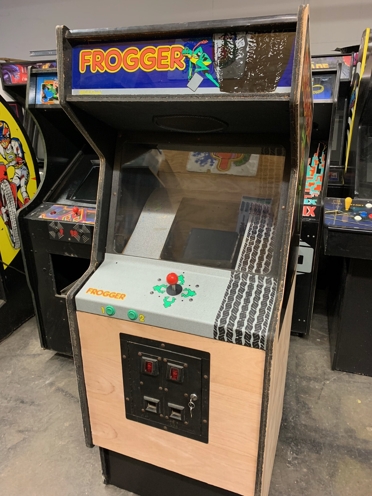 FROGGER ARCADE MACHINE by SEGA 1981 (Excellent Condition) *RARE* | eBay