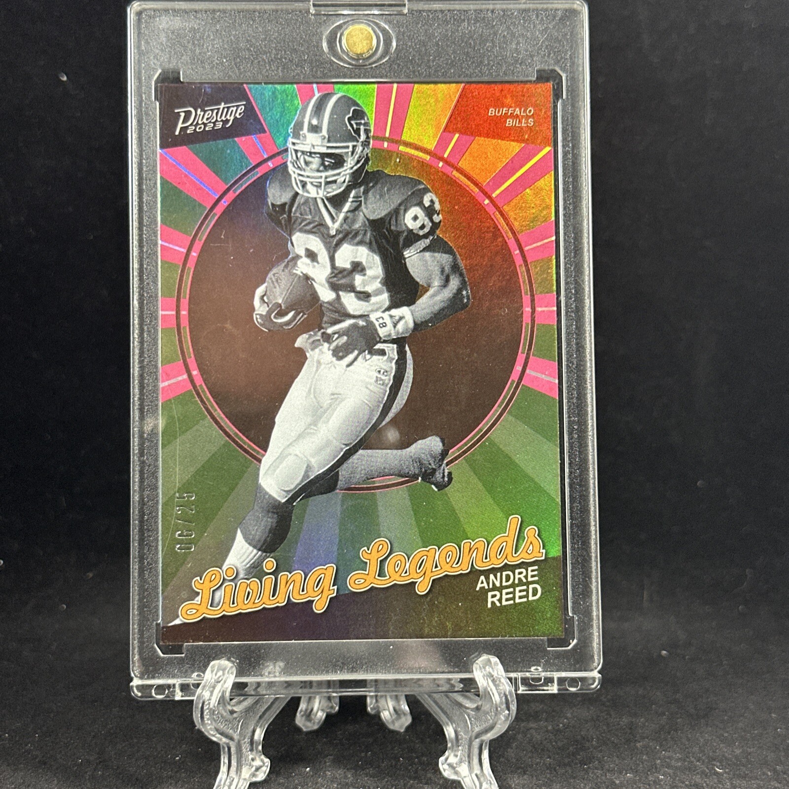 ANDRE REED 2023 Panini Prestige Living Legends Card #LL-2 Bills NFL HOF ...