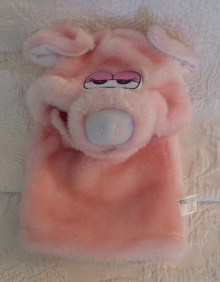 Axis Pink Pig Puppet Plush Stuffed Animal 8" Tall | eBay