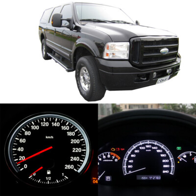 White LED Kit Instrument Gauge Cluster Light Bulbs Fits 2003-2005 Ford ...