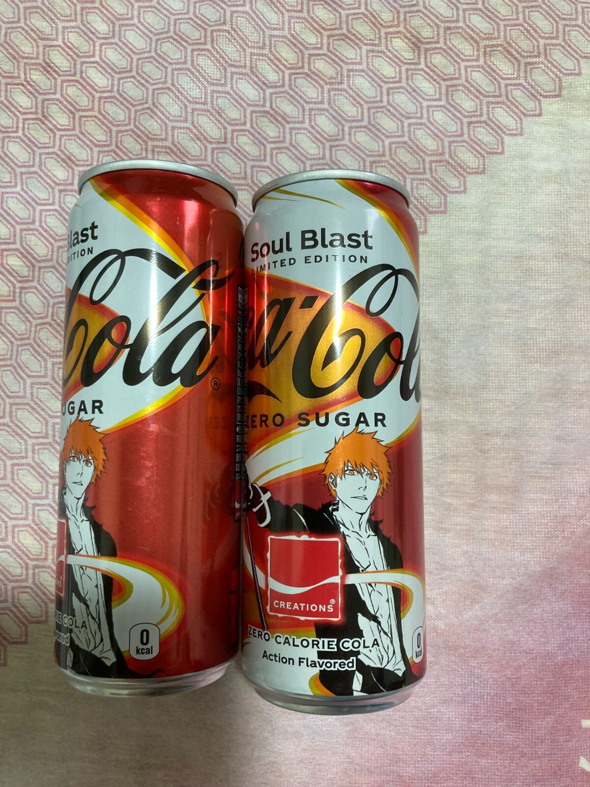 Soul Blast BLEACH Coca-Cola Creations 355ml Anime only 2 Cans No ...
