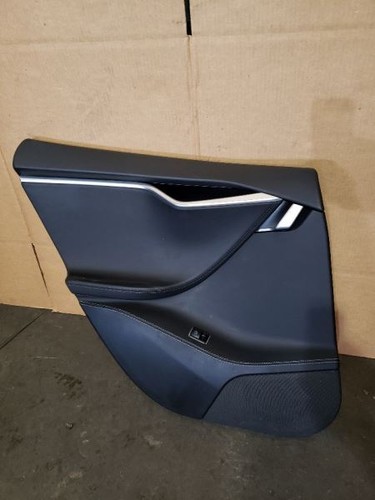 2012-2021 TESLA MODEL S DRIVER LEFT REAR DOOR TRIM PANEL DOOR PAD ...