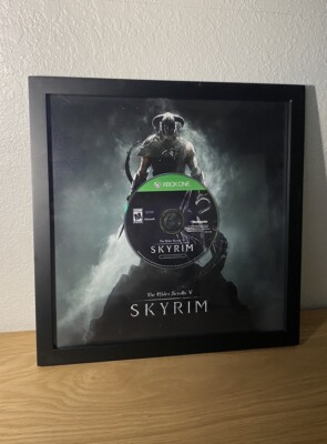 12”x12” Framed Video Game Wall Art Skyrim Xbox One | eBay