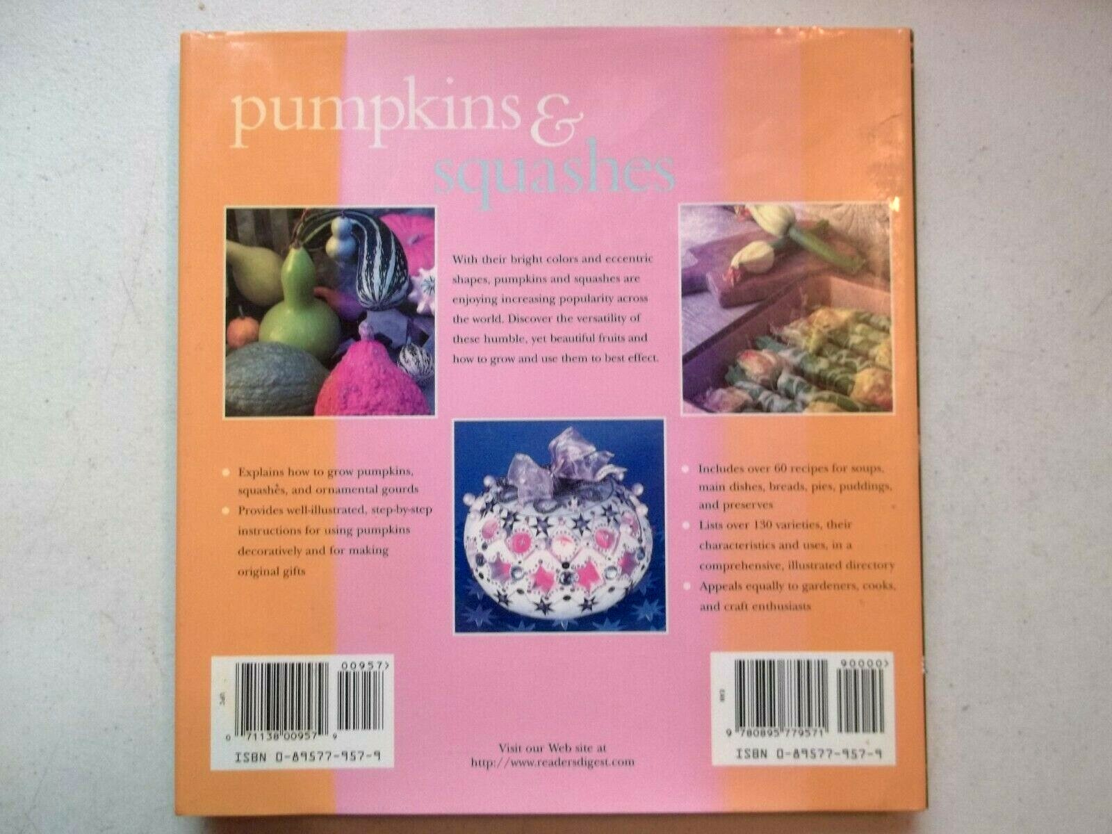 Pumpkins & Squashes (Reader's Digest) by Boisset, Caroline Hardback ...