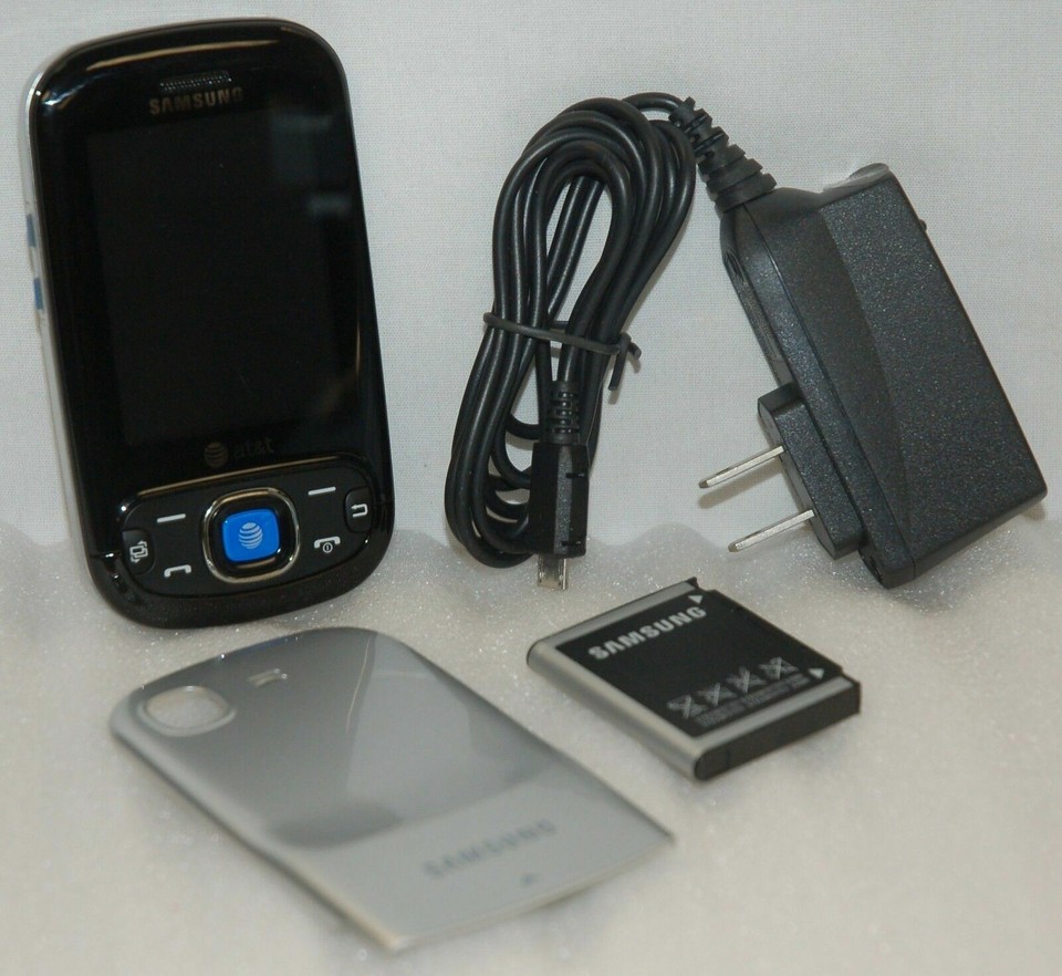 Samsung Strive BLACK SGH-A687 Mobile Phone AT&T Wireless bluetooth 3G ...