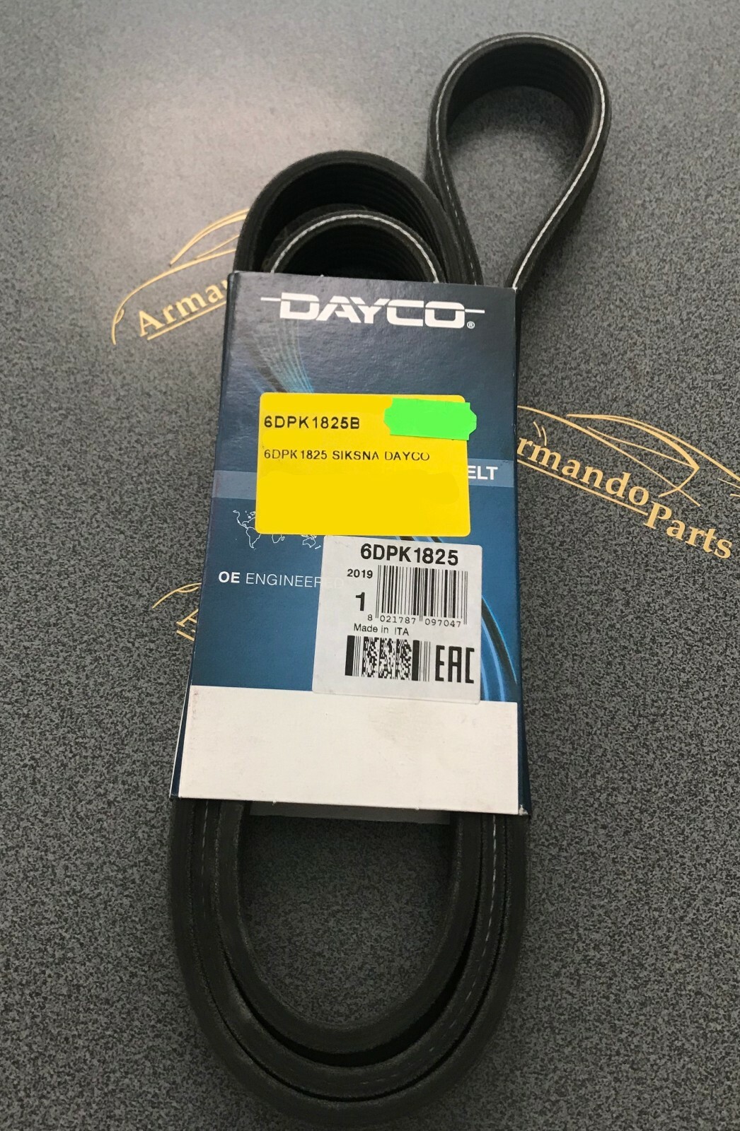 Volvo ALTERNATOR DRIVE BELT V-Ribbed Belts 6DPK1825, 30731811, 30731862 ...