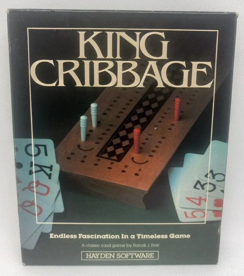 Commodore 64 - King Cribbage - Vintage 1983 Hayden Software | eBay