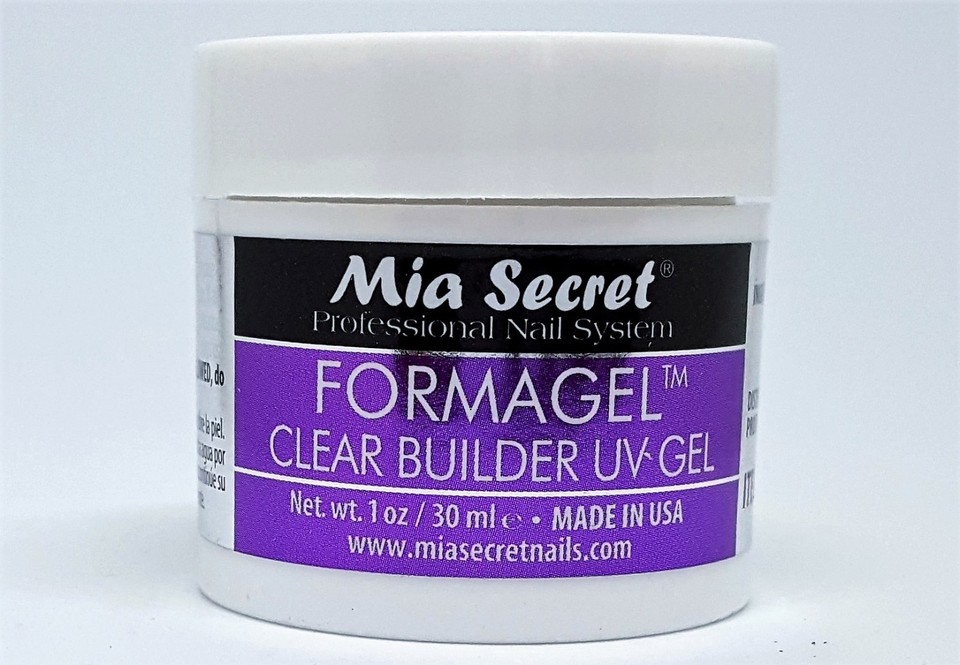 Mia Secret FormaGel CLEAR Builder UV-LED Gel 0.5oz, 1oz OR 2oz | eBay