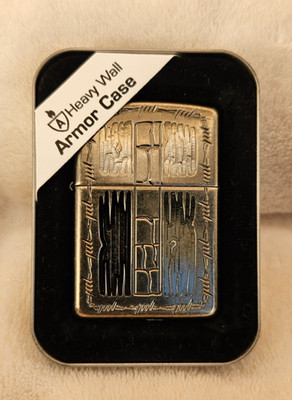 Zippo Lighter 2006 Choice Collection: Cave Dwelling, Black Ice Street ...