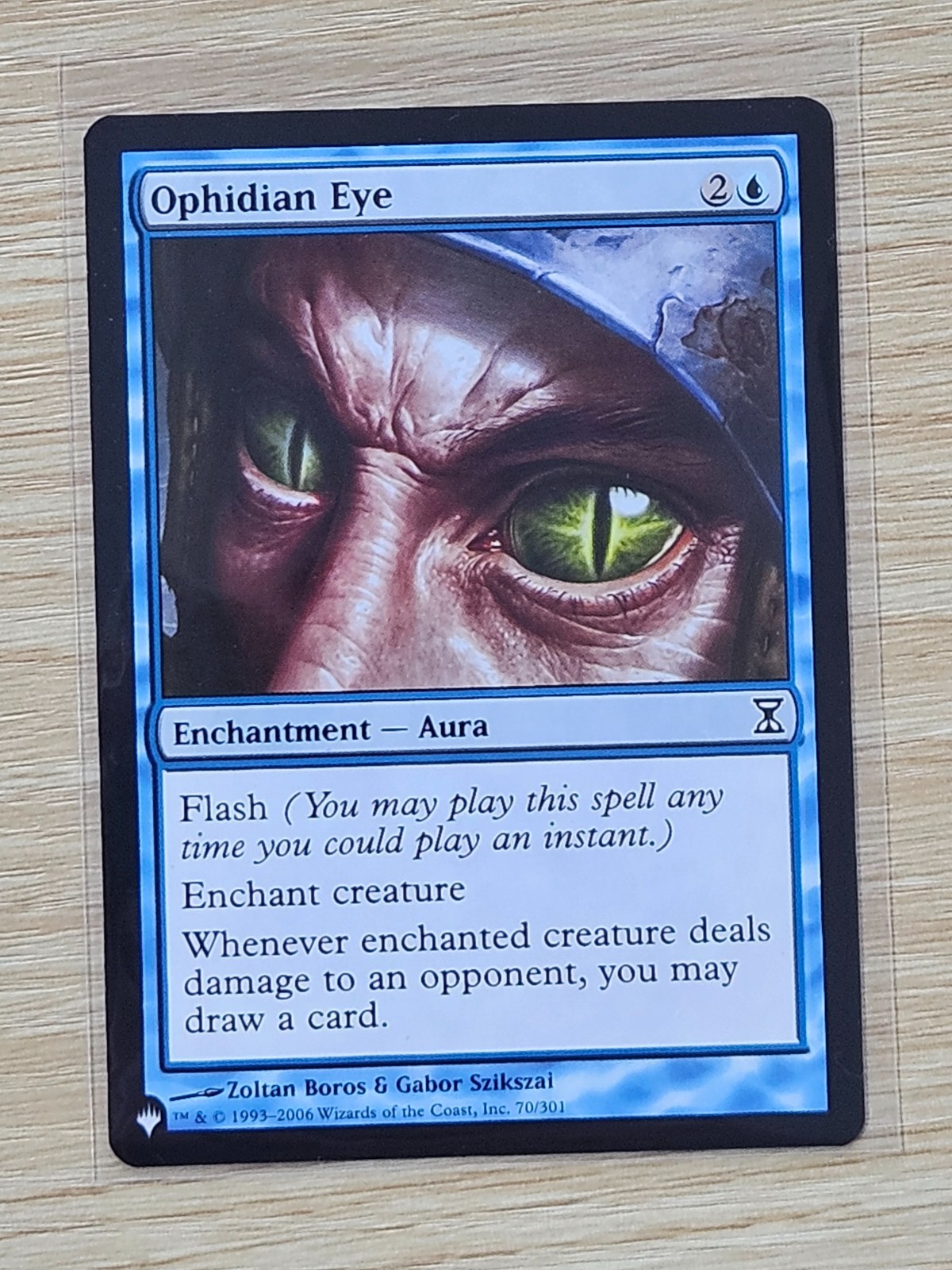 x1 Ophidian Eye ~ Mint/NM ~ MtG Magic the Gathering ~ MYSER BOOSTER 2 ...