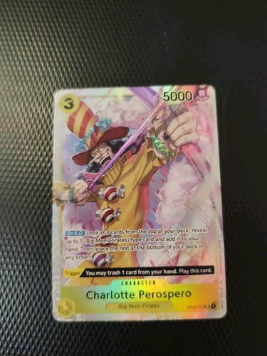 CHARLOTTE PEROSPERO OP03-113 - Pillars of strength - ONE PIECE TCG Card ...