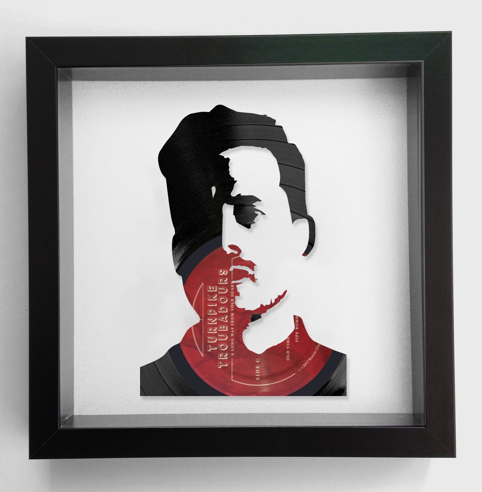 Evan Felker from Turnpike Troubadours - Original Vinyl Framed Art 2017 ...