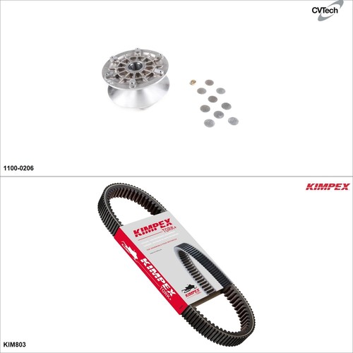 CVTECH - Kit pulley/belt - Kit #9322 882834133181| eBay