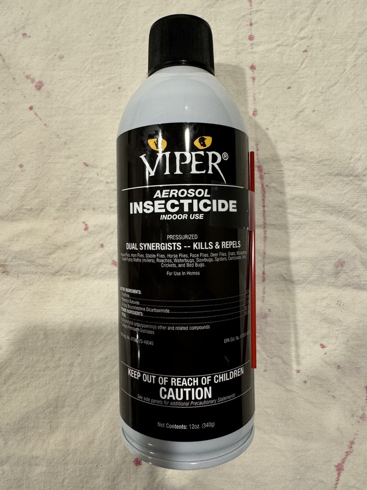 VIPER Aerosol Insecticide Roaches, Ants, Flies, Bed Bugs | eBay