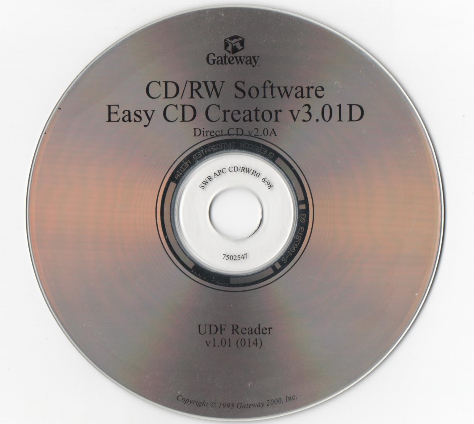 gateway easy cd creator cd rom CD/RW | eBay