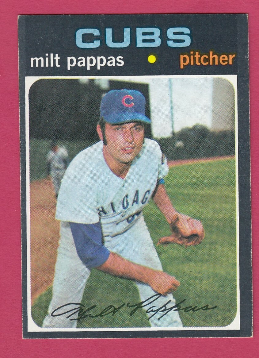 1971 Topps Baseball # 441 Milt Pappas - Chicago Cubs | eBay
