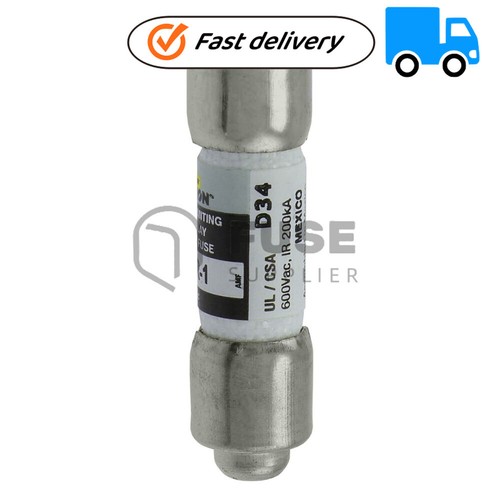 10PCS New Eaton Bussmann Series Time-delay Fuse 1A 600V FNQ-R-1 | eBay