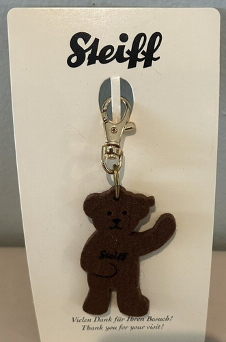 Steiff Teddy Key Chain - made of felt - 3" - New | eBay