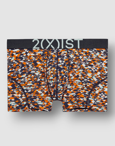 $32 2Xist Underwear Men's Orange Speed Dri Microfiber Boxer Brief Trunk ...