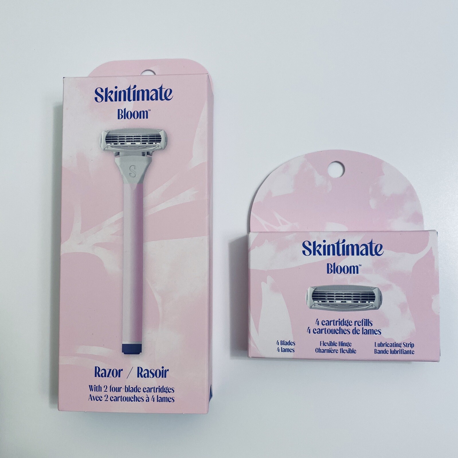 Skintimate Bloom Razor w/1 cartridges & 4 cartridge refills - FS ...