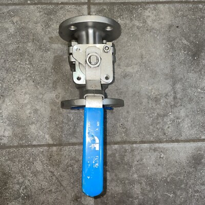 CF Stainless Steel Ball 1-1/2" Flanged Valve Class 150 API 607 4th ...