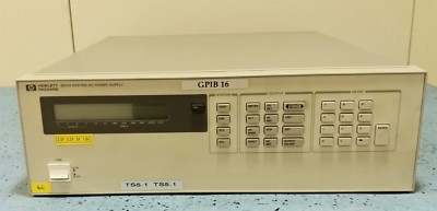 HP 6624A System DC power supply 4 channels | eBay