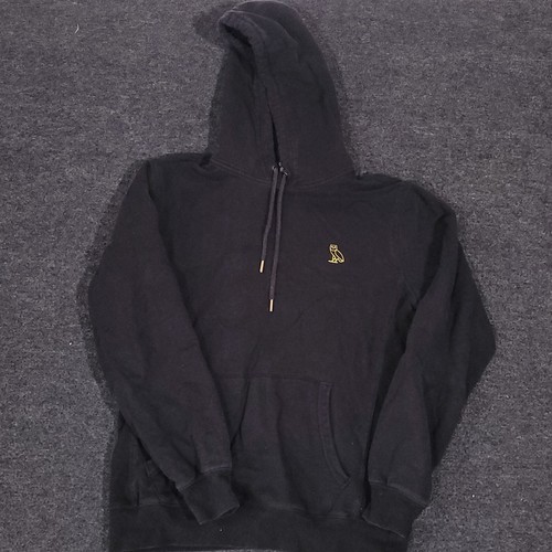 OVO Octobers Very Own Hoodie Mens Medium Black Pullover Drake OG Owl ...