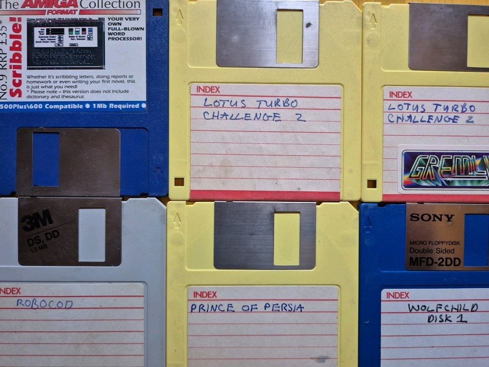 Mix Joblot Of Vintage AMIGA - 2DD Floppy Disks - Untested | eBay UK