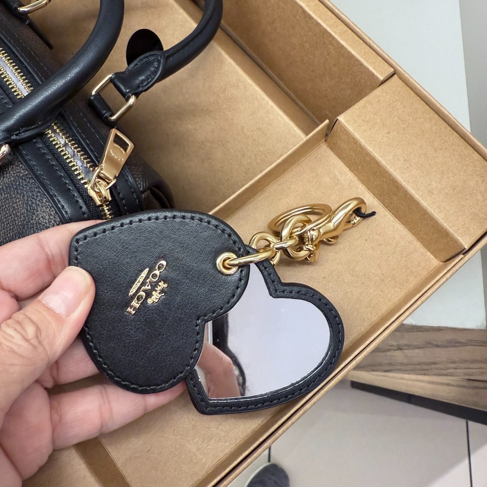 Coach Boxed Mini Rowan Crossbody Bag And Mirror Bag Charm Set CCL59 | eBay