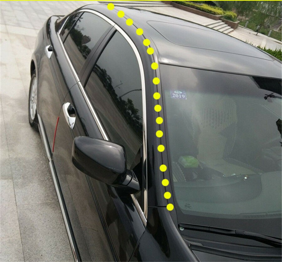 9M Rubber Seal Strip Trim Car Windshield Sunroof Weatherstrip Dust ...