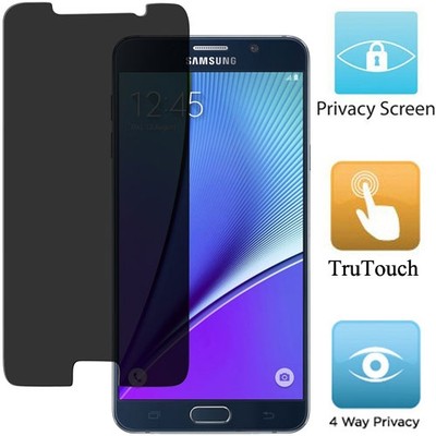 For SAMSUNG GALAXY NOTE 5 - ANTI-PEEP PRIVACY LCD SCREEN PROTECTOR ...