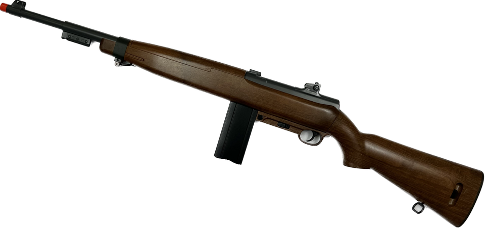 WELL D69 WORLD WAR II M1 CARBINE ELECTRIC Fake Wood AIRSOFT RIFLE ...