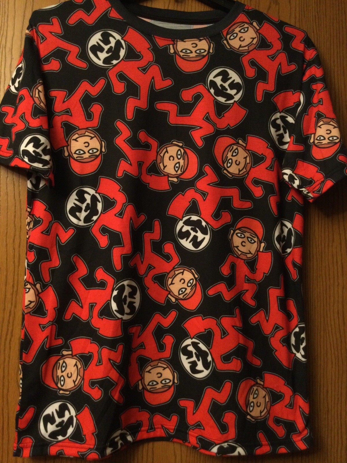 ICP - Black Shirt With Red Dressed Characters - No Tag - Gem