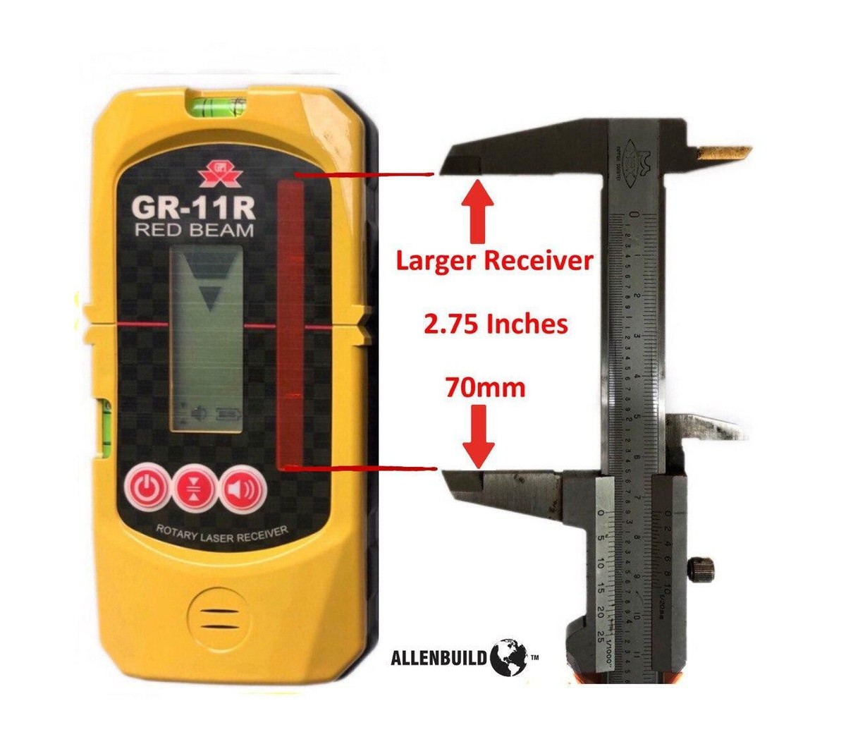 Red Laser Level Receiver