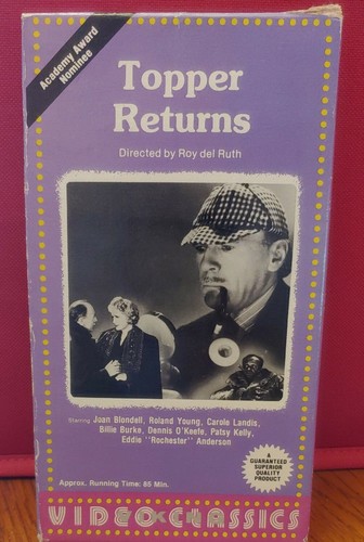 Topper Returns video classics VHS preowned | eBay