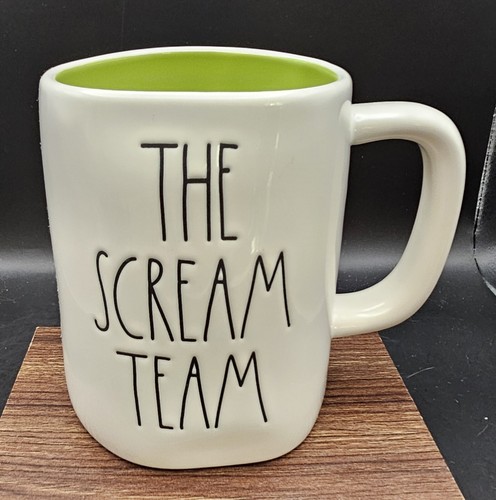 Rae Dunn Monster Crew Monsters Inc. Mug With Rare Green Interior Pixar ...