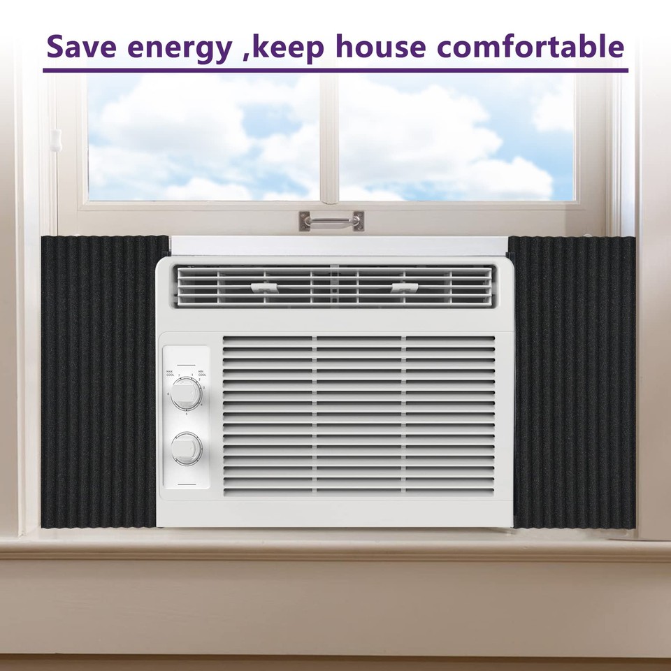Window Air Conditioner Foam Insulation Panels,Window AC Side Panel Kit ...