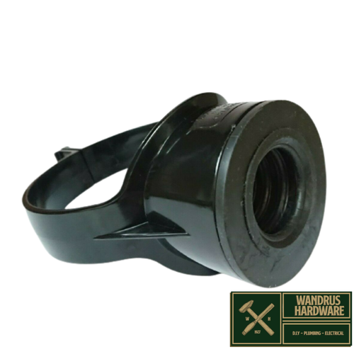 110mm Boss Strap on Screw with adaptor soil pipe -Pushfit Rubber - 32mm ...