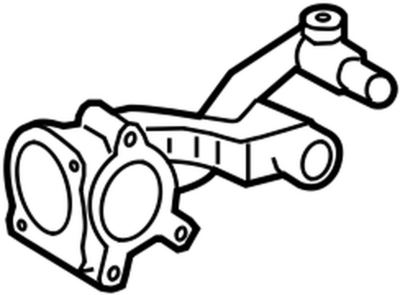 16323-31040 Toyota Housing, water inlet 1632331040, New Genuine OEM ...