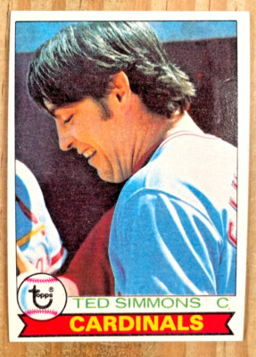 1979 TOPPS TED SIMMONS CARD#510 ST LOUIS CARDINALS MILWAUKEE BREWERS ...